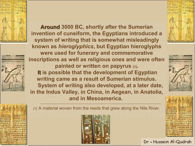 Invention of writing | PPT | Genealogy and Ancestry | Hobbies & Interests