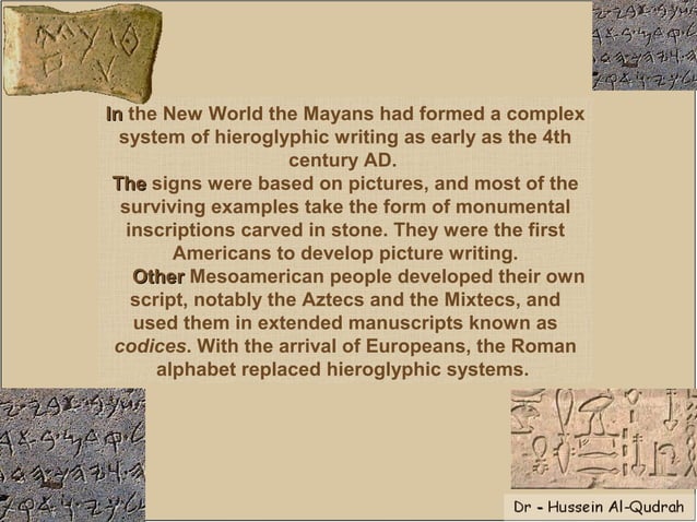 Invention of writing | PPT | Genealogy and Ancestry | Hobbies & Interests