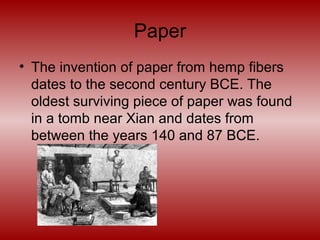 Ancient China Inventions | PPT