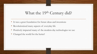 Inventions 19th century | PPT