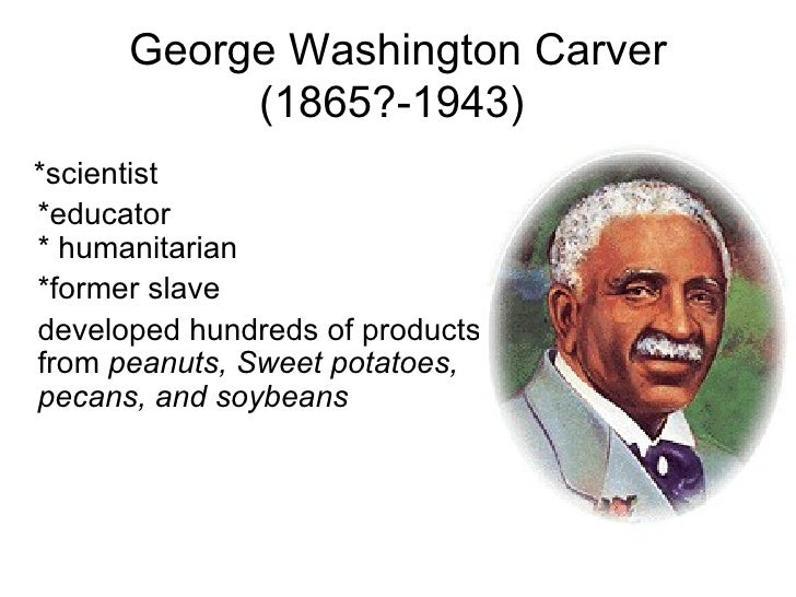 George Washington Carver Inventor
