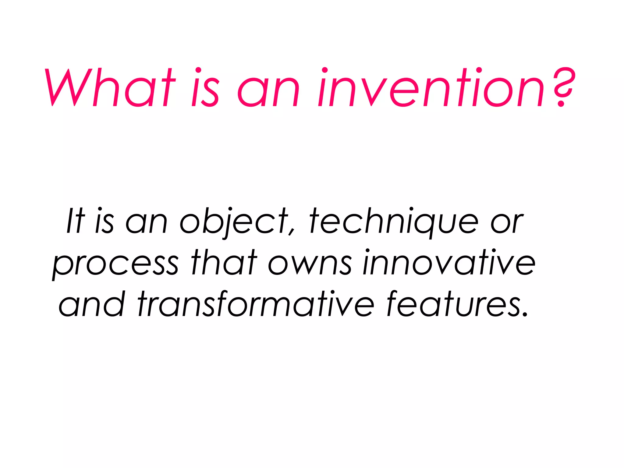 Inventions and Discoveries Cristina | PPT