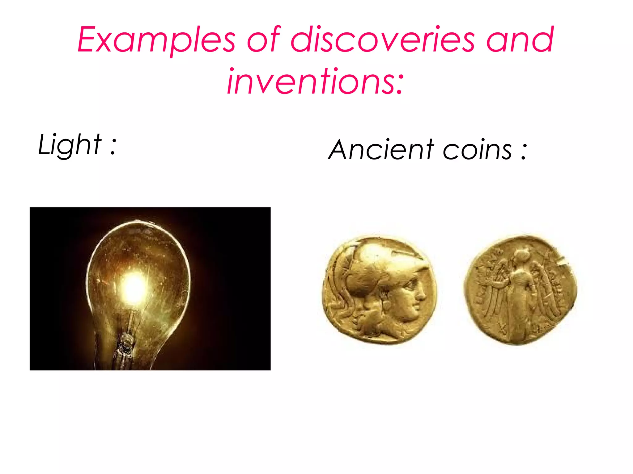 Inventions and Discoveries Cristina | PPT | Science