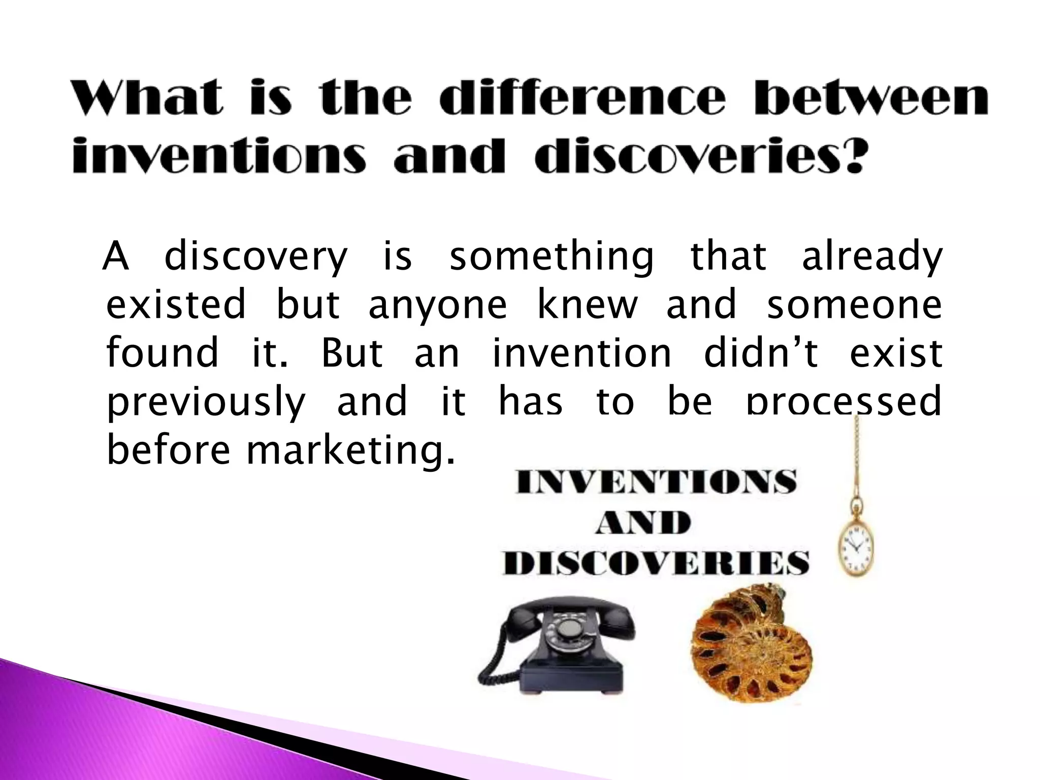 Inventions and discoveries | PPTX | Physics | Science