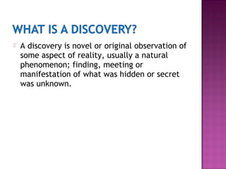 Inventions and discoveries Laura Gongora | PPT