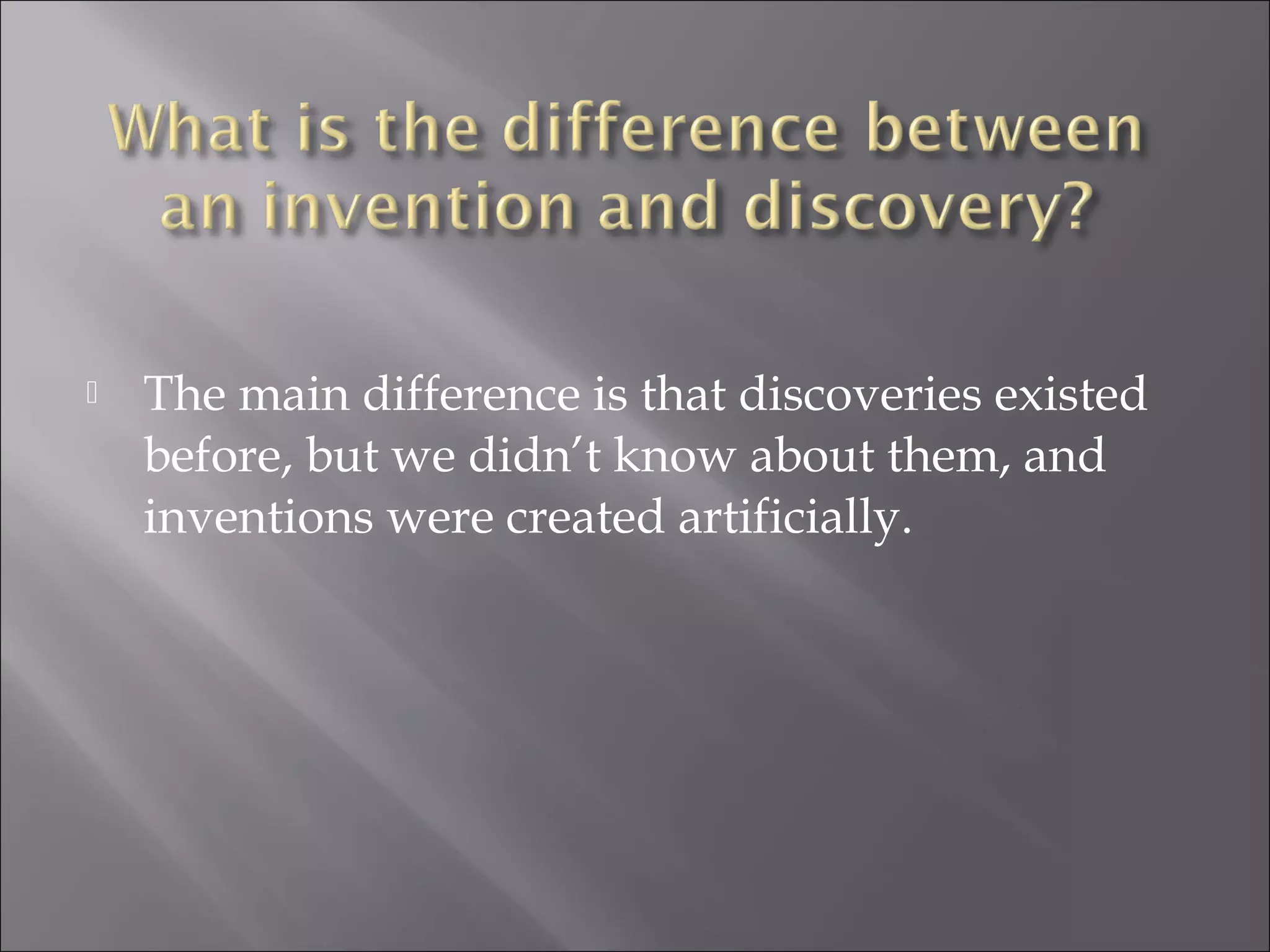Inventions and discoveries Sofia's | PPT