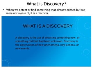 Inventions and disoveries | PPTX