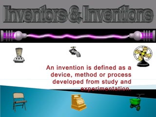 Inventions and inventors | PPT