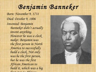 Inventions And Inventors Of The Late 1700 S 1 | PPT