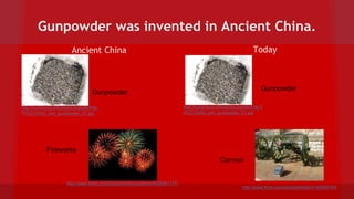 Inventions from ancient china | PPTX
