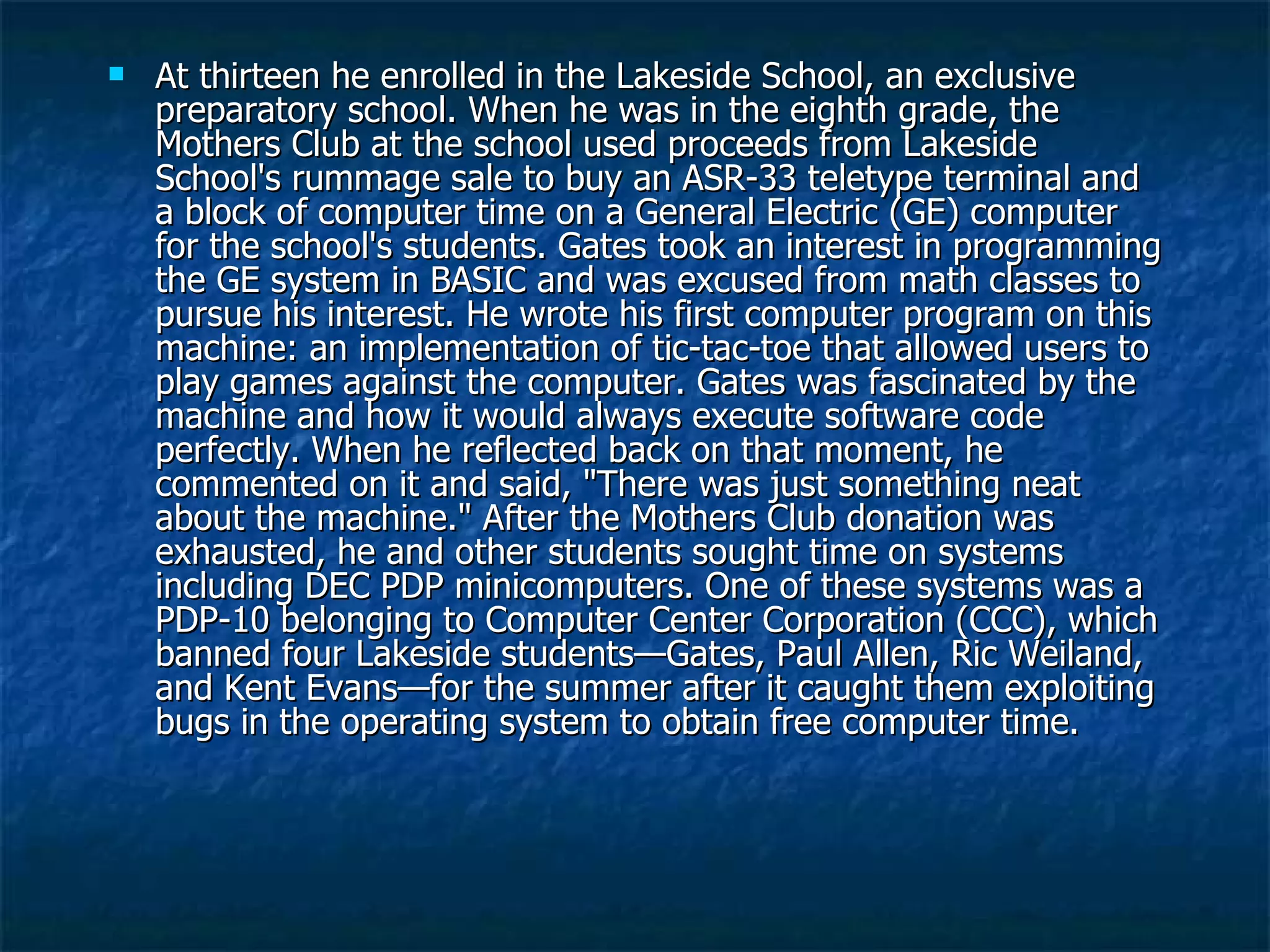 Inventions of bill gates | PPT