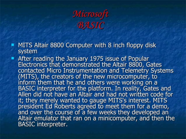 Inventions of bill gates | PPT