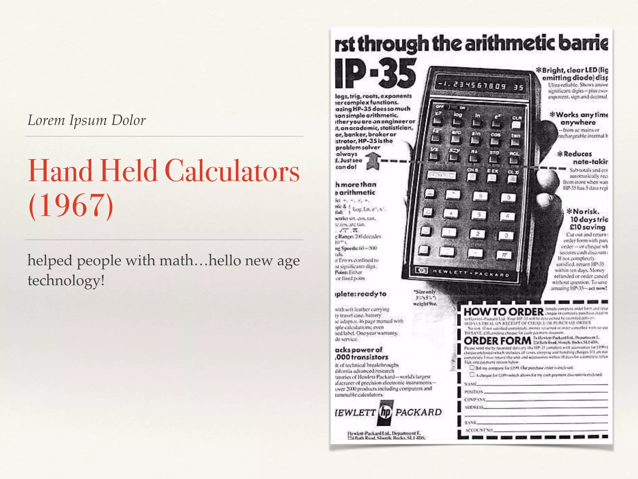 Inventions of the 1960 | PDF