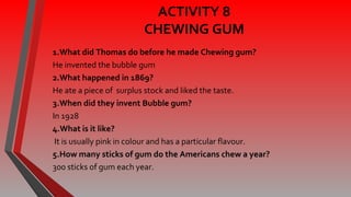 Inventions or discoveries Francisco Poyatos | PPT | Food & Drink