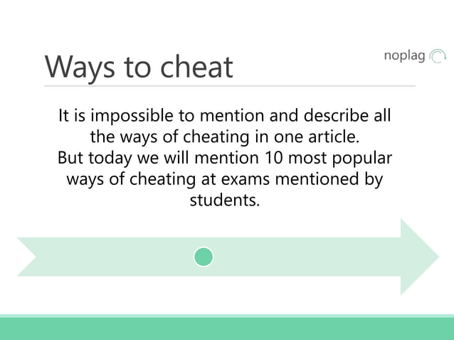 Inventive students: 10 crazy ways of cheating in exams | PPT