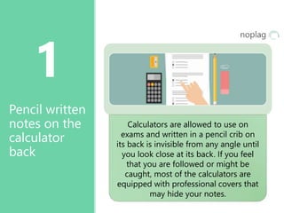 Inventive students: 10 crazy ways of cheating in exams | PPTX