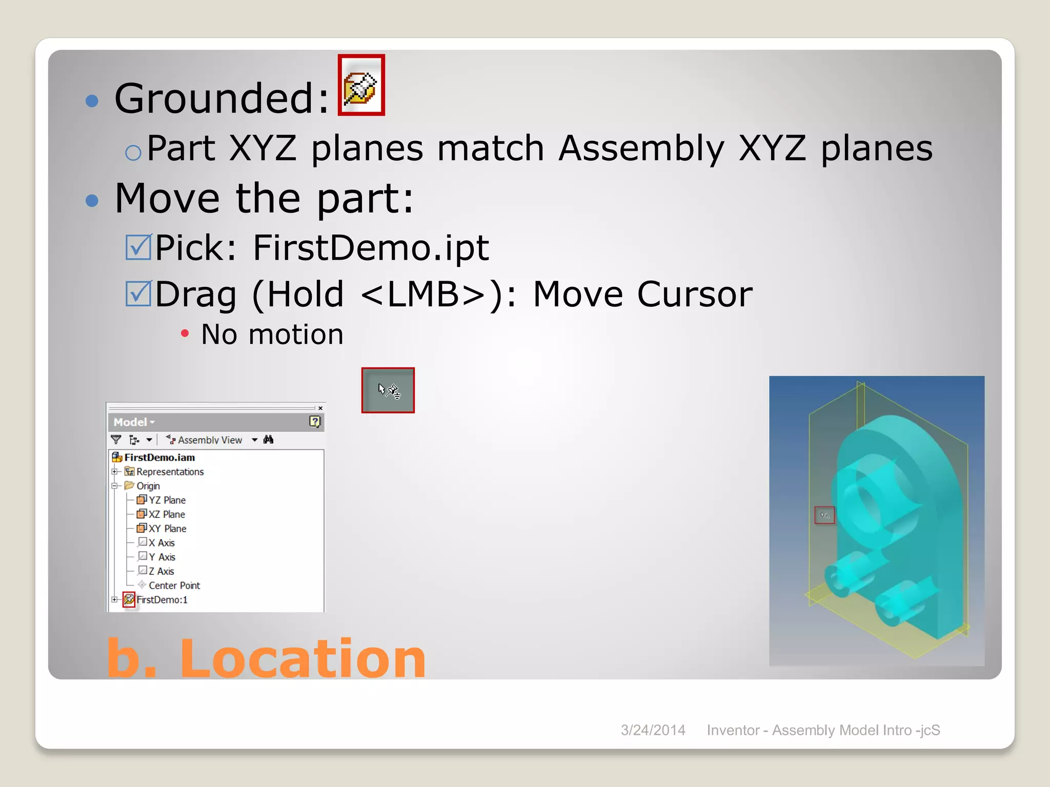 Inventor assembly modeling explicaciones | PDF
