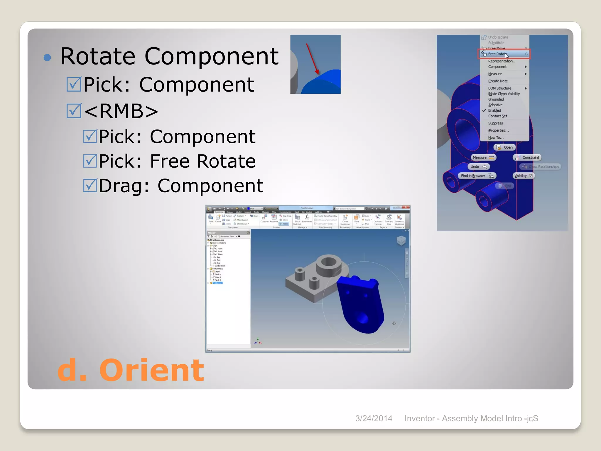 Inventor assembly modeling explicaciones | PDF