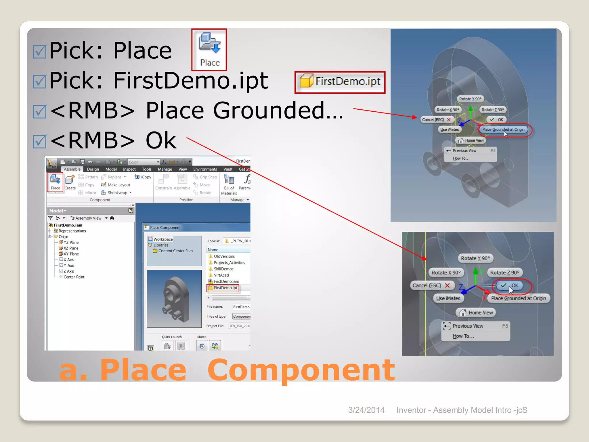 Inventor assembly modeling explicaciones | PDF