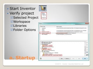 Inventor assembly modeling explicaciones | PDF