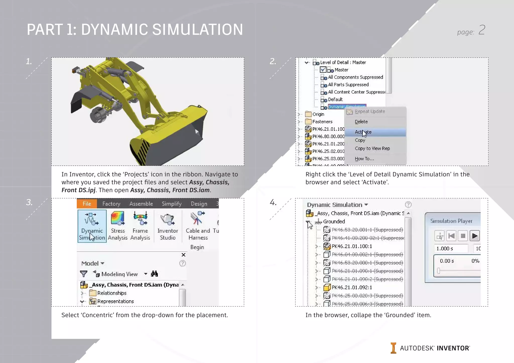 Inventor project-dynamic-simulation-guide-en | PDF