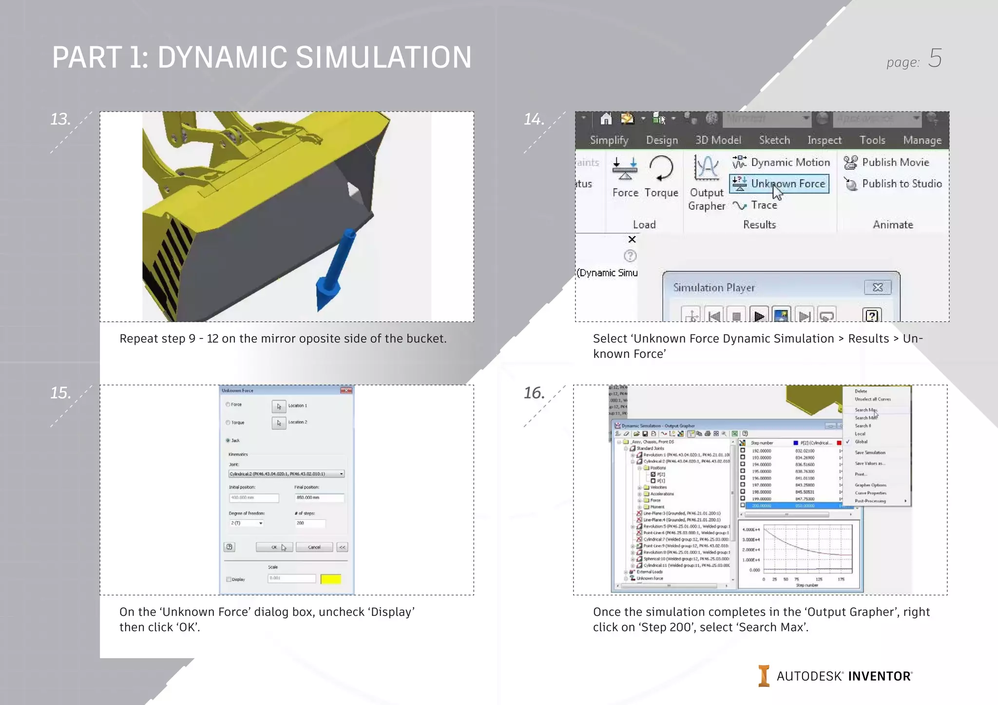 Inventor project-dynamic-simulation-guide-en | PDF