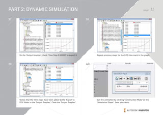 Inventor project-dynamic-simulation-guide-en | PDF