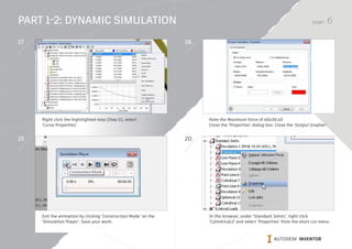Inventor project-dynamic-simulation-guide-en | PDF