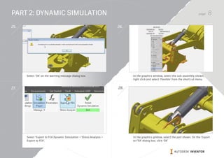 Inventor project-dynamic-simulation-guide-en | PDF