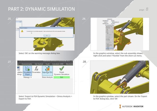 Inventor project-dynamic-simulation-guide-en | PDF