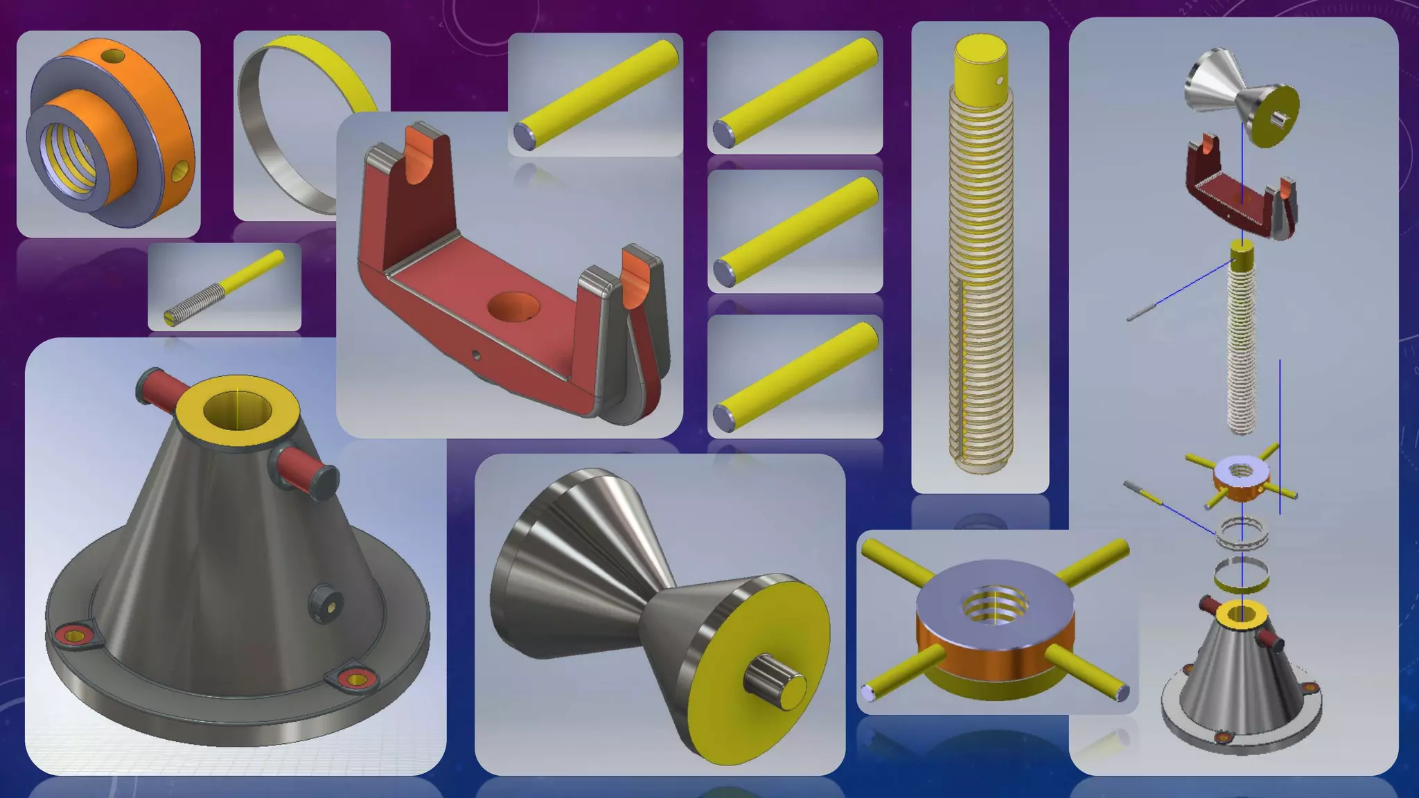 Inventor and AutoCAD Portfolio | PDF