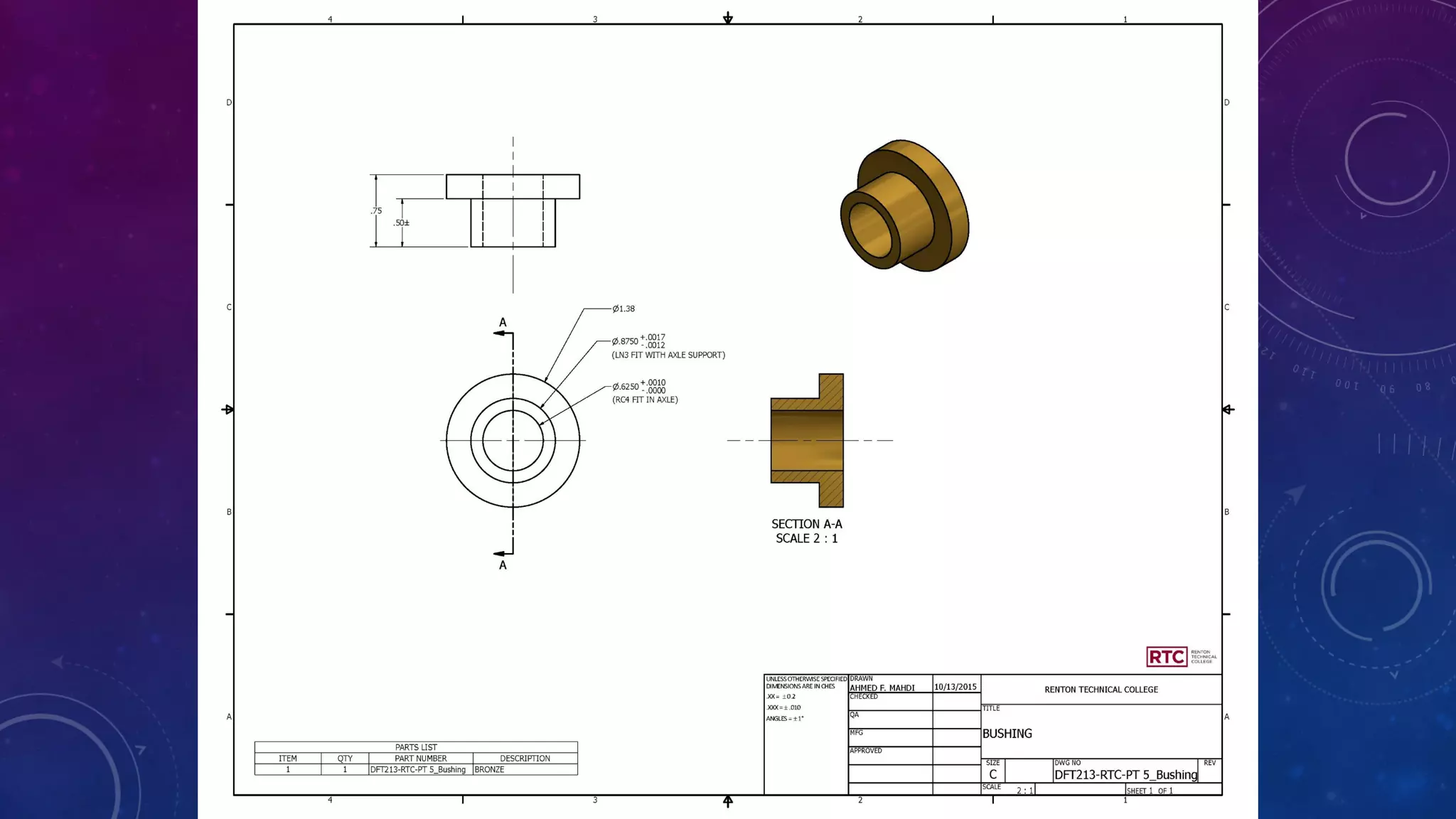 Inventor and AutoCAD Portfolio | PDF