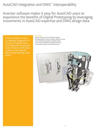 Inventor 2011 Detail Brochure | PDF | Graphics Software | Computer ...