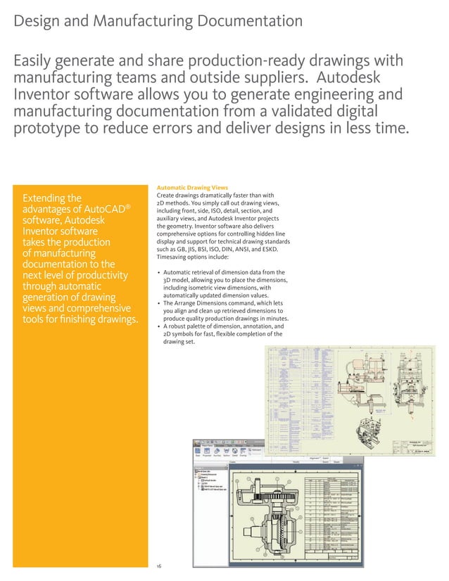 Inventor 2011 Detail Brochure | PDF | Graphics Software | Computer ...
