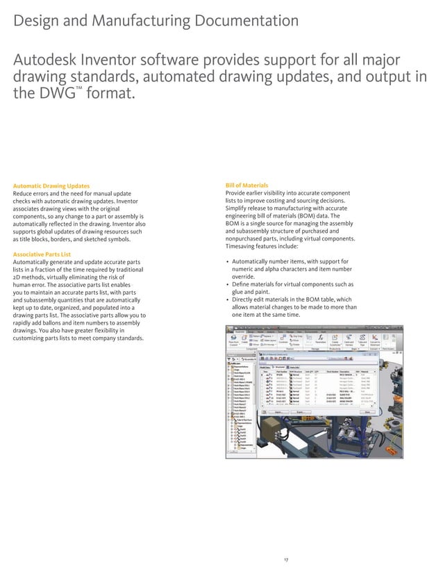 Inventor 2011 Detail Brochure | PDF | Graphics Software | Computer ...