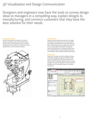Inventor 2011 Detail Brochure | PDF | Graphics Software | Computer ...