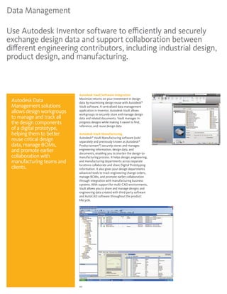 Inventor 2011 Detail Brochure | PDF | Graphics Software | Computer ...
