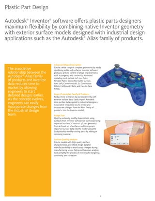 Inventor 2011 Detail Brochure | PDF | Graphics Software | Computer ...