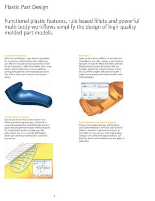 Inventor 2011 Detail Brochure | PDF | Graphics Software | Computer ...