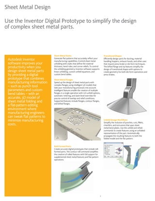 Inventor 2011 Detail Brochure | PDF | Graphics Software | Computer ...