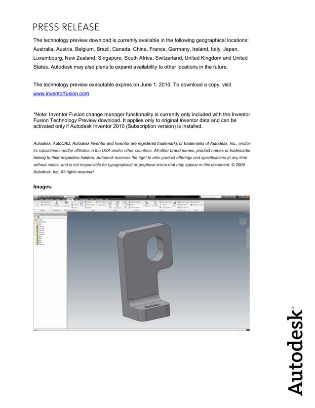 Inventor Fusion Tech Preview | PDF