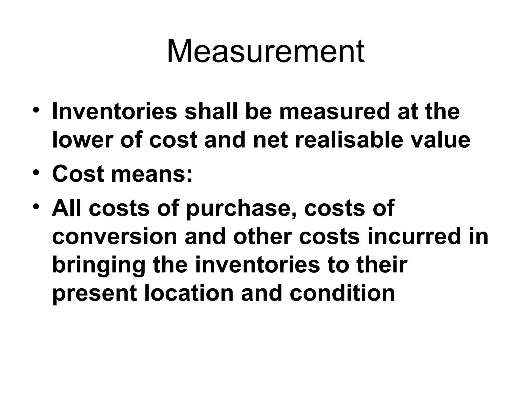 Inventories – ias 2 | PPT
