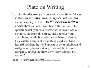 ICT, Learning and Socrates | PPT