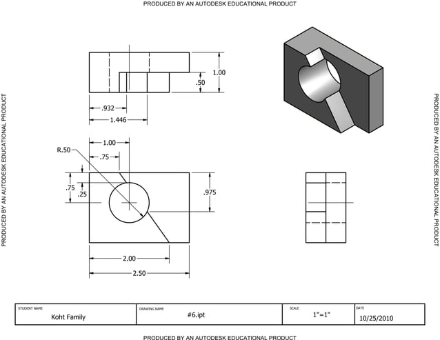 Inventor multi view problems | PDF
