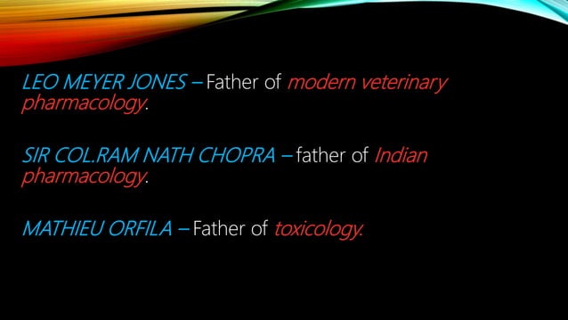 Inventors and fathers in veterinary, History of Veterinary science | PPTX