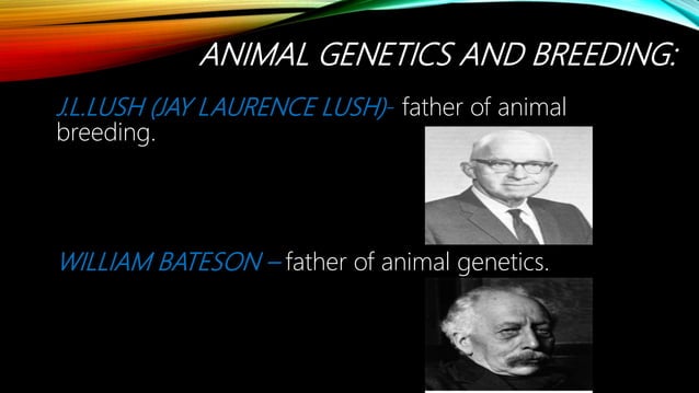 Inventors and fathers in veterinary, History of Veterinary science | PPTX