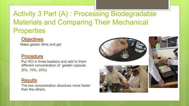 Biodegradable, Bio-Plastic Banana Peels IDM12 | PPTX