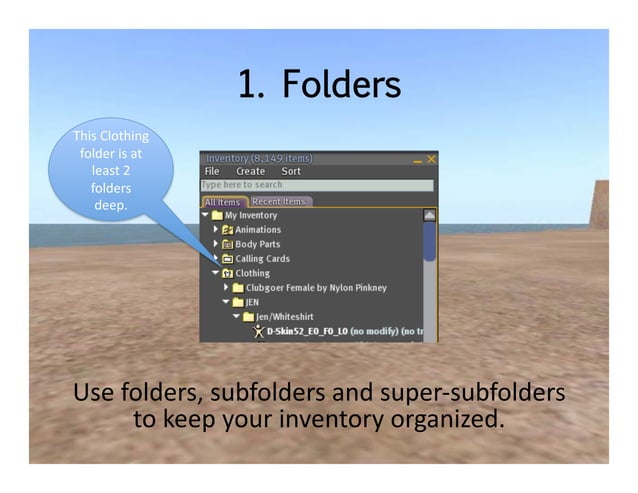 Inventory Management in Second Life | PDF