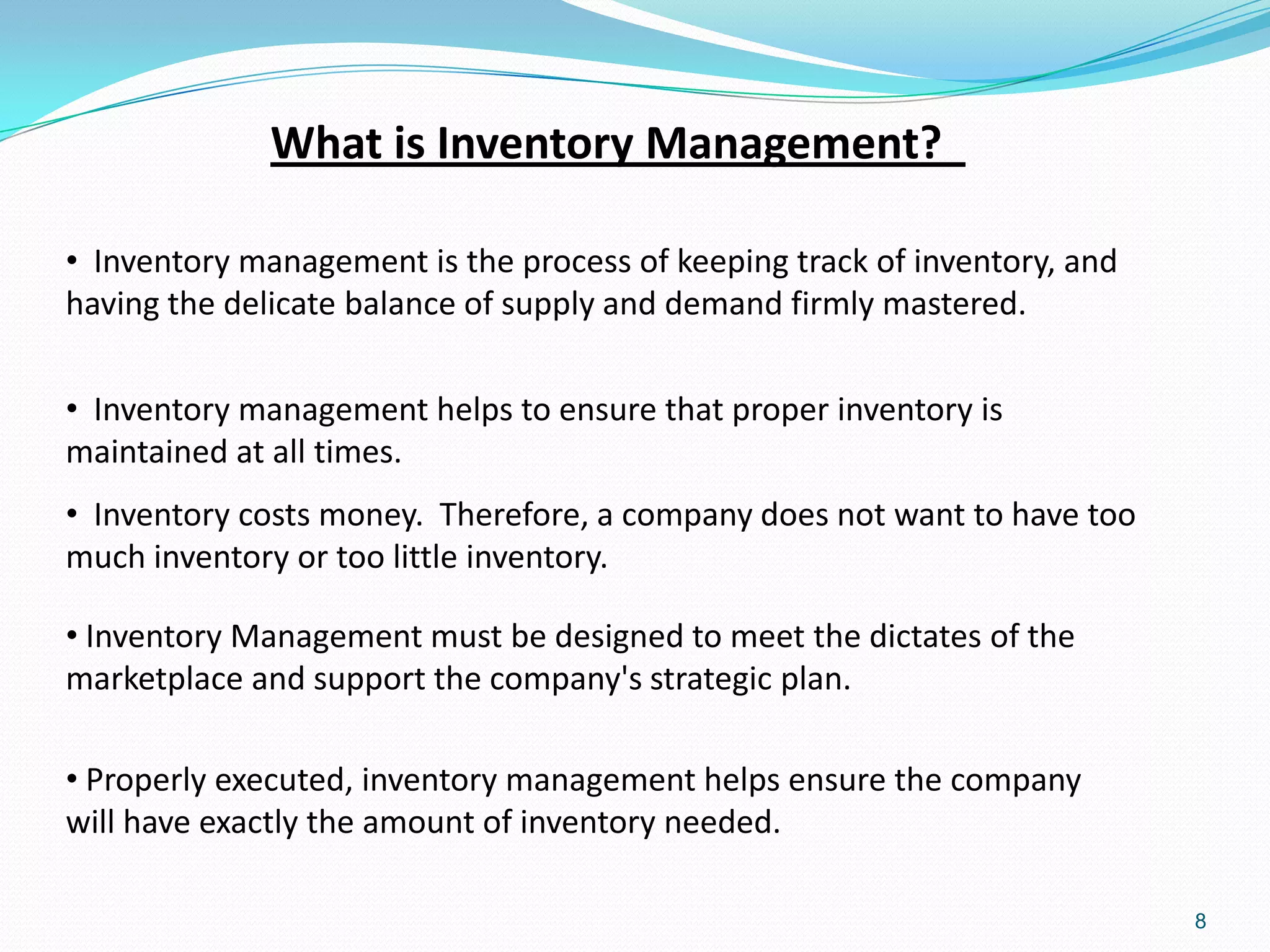 Inventory | PPTX