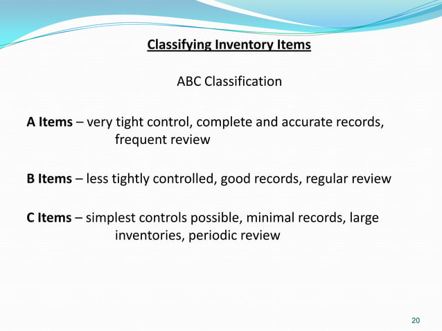 Inventory | PPTX